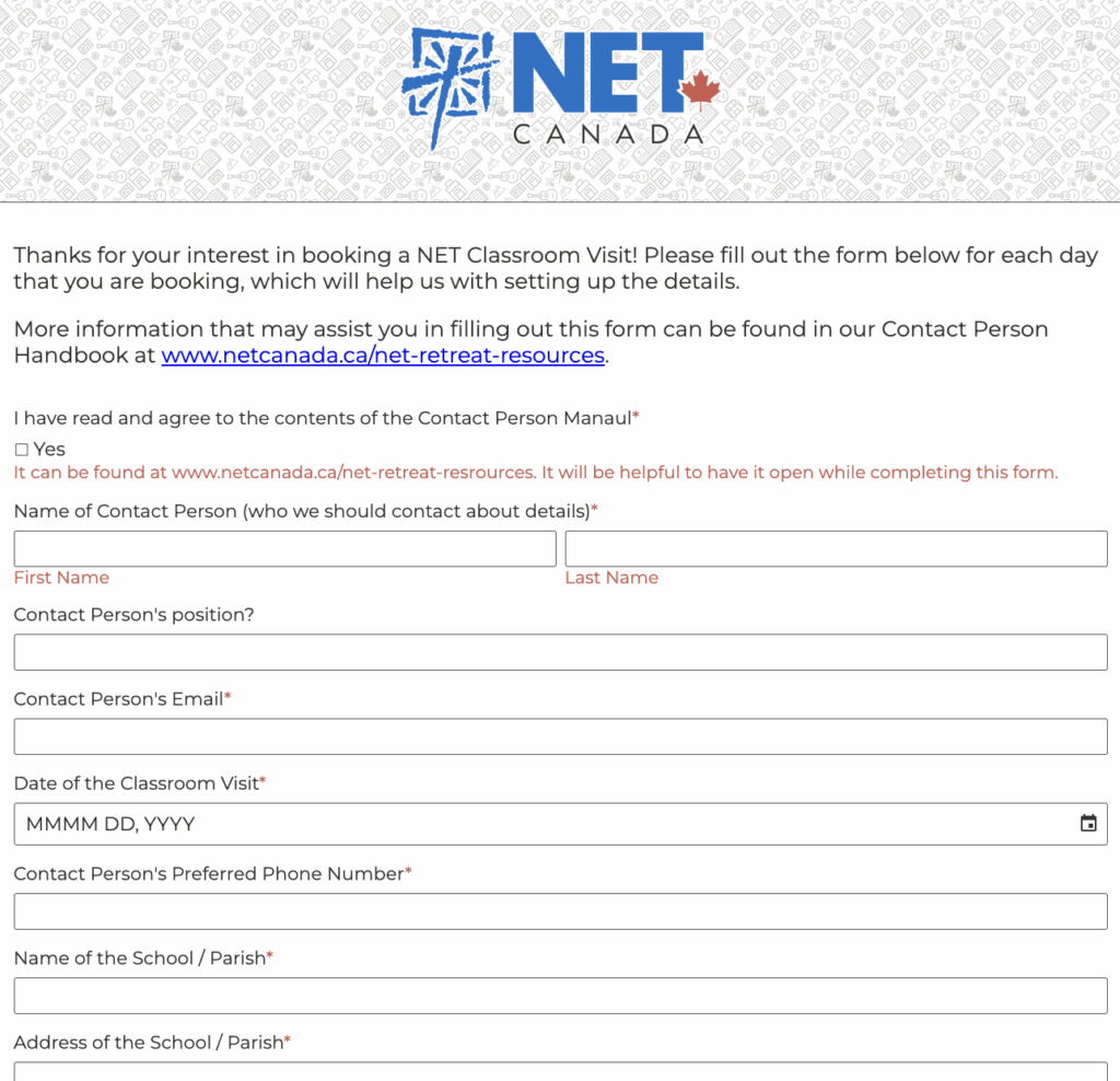 NET Retreat Resources - Net Canada